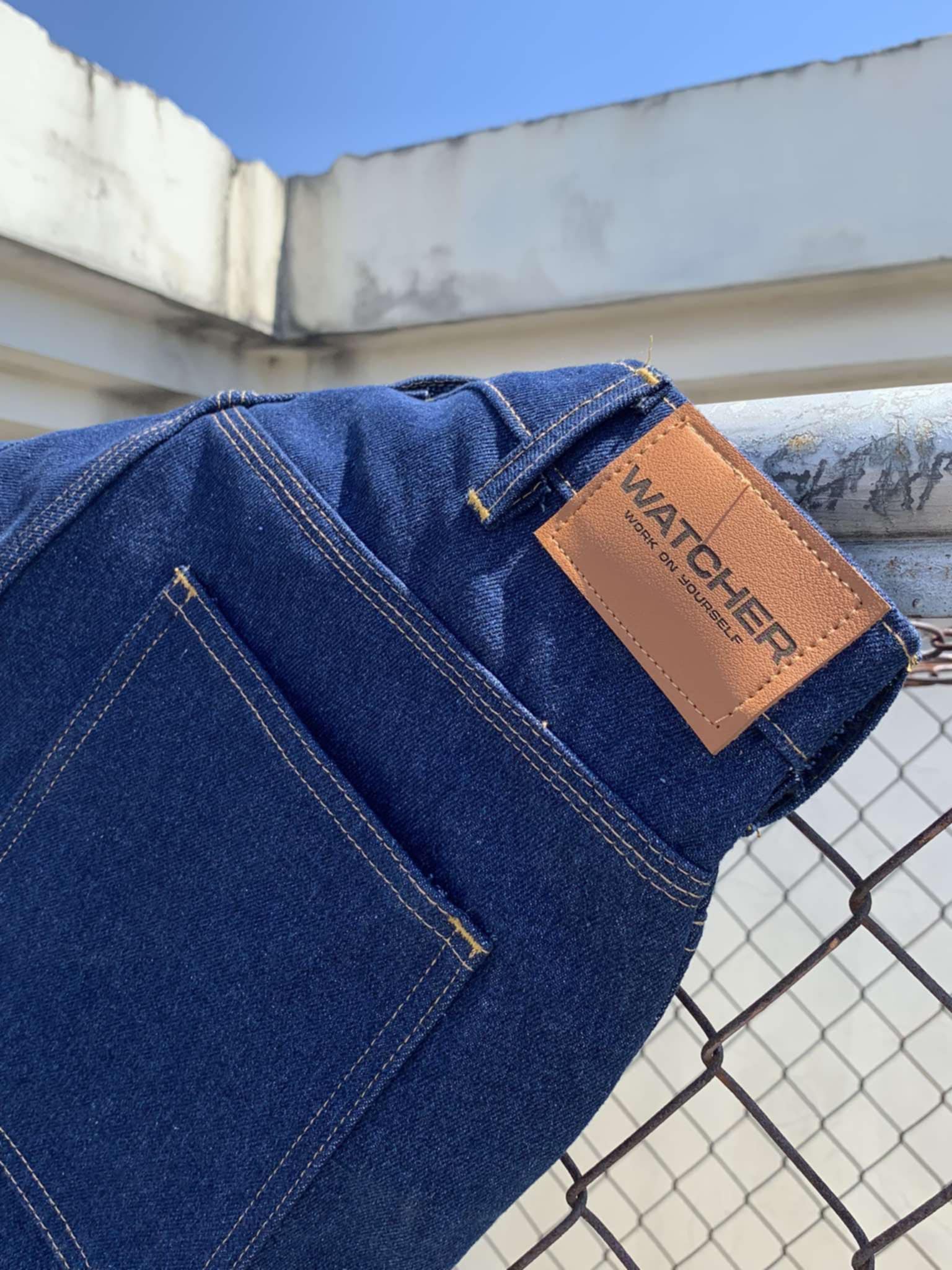 RAW DENIM JORTS – WATCHER